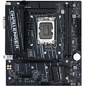 MAXSUN B660 LGA 1700(Intel 12th Gen) mATX Motherboard (PCIe 4.0, DDR4, Dual M.2 Slots, 1Gb LAN, 2X DP, HDMI, VGA, USB 3.2)