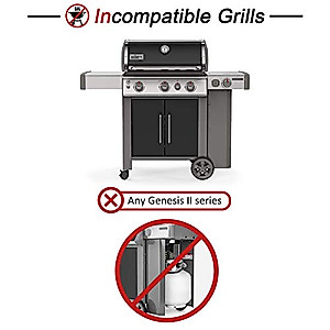 WEMEIKIT 1836-13 7628 7629 Universal Igniter Kit for Weber Genesis 300 Series Front-Control Grills, Genesis E/S 310 320 330 Starter Kit, 65946 65942#Part, 4-Outlet Ignition Replacement 88826