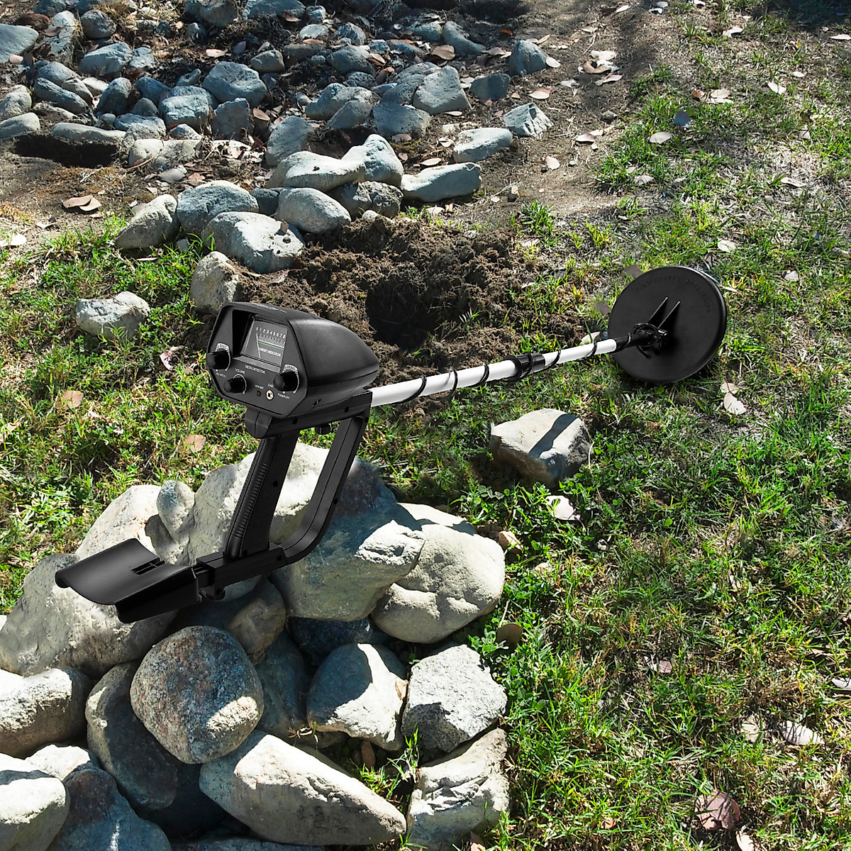 Barska Pro Edition Metal Detector – High Sensitivity, Waterproof Search Coil, Adjustable Discrimination & Sensitivity, All Metal & Discriminate Modes