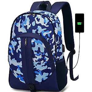 BTOOP Backpack for Boys Cool Bookbag Elementary Kids School Bag Travel Daypack
