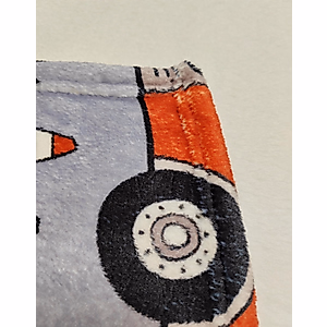 Fire Truck Toddler Bed Blanket, Firefighter Blanket for Boys Kids, Truck Blanket for Kids, Soft Warm Cozy Fleece Throw Blankets Gifts 40x50 Inch