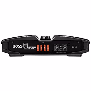 BOSS Audio Systems PD5000 Phantom 5000-Watt, 1, 2, 4 Ohm Stable Class D Monoblock Car Amplifier with Remote Subwoofer Control