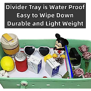 TABKER Divider Tray for Bogg Bag Accessories for Bogg Bags compatible with BOGG BAG Original X Large Help with Organizing your Bogg Bag and Divide Space (Blue)