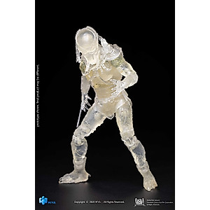 Hiya Toys Predators: Invisible Tracker Predator 1:18 Scale Action Figure, Multicolor