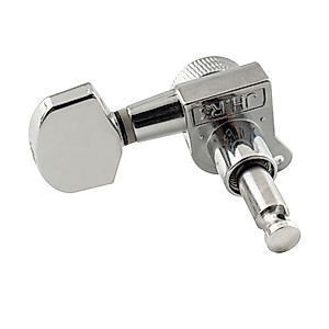 Musiclily Pro 3x3 Guitar Locking Tuners Tuning Pegs Keys Machine Heads Set for Les Paul Electric or Acoustic Guitar, Chrome