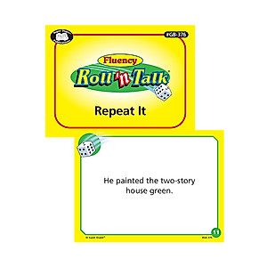 Super Duper Publications | Fluency Roll 'n Talk® Open-Ended Dice Game | Educational Learning Resource for Children