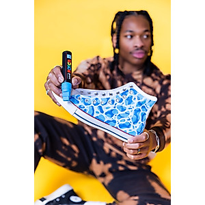 Uni Posca Paint Marker FULL RANGE Bundle Set , Mitsubishi Poster Colour ALL COLOR Marking Pen Medium Point ( PC-5M ) 29 Colours ( 22 Standard & 7 Natural ) Japan Import