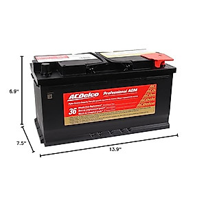 ACDelco Gold 49AGMHR 36 Month Warranty High Reserve AGM BCI Group 49 Battery