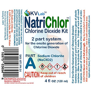 NatriChlor CD Set w/Accu-Drop Bottles HCL Extra Large Size (8 oz Total)