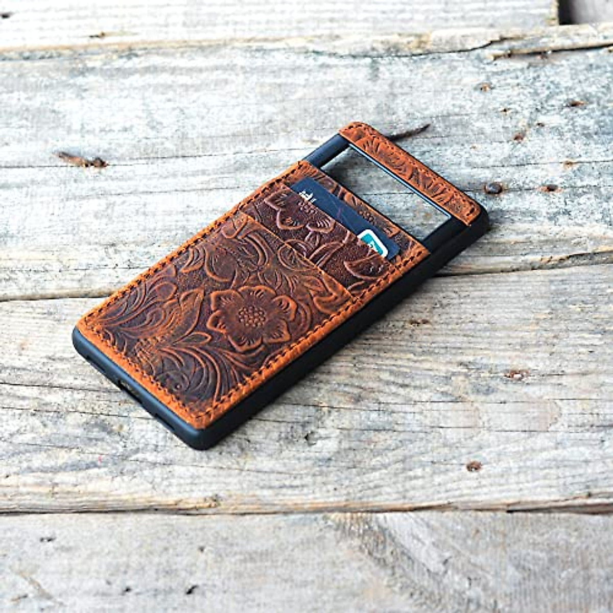 Personalized JJNUSA Compatible with Google Pixel 8 pro 7a 6a / Pixel 7 pro/pixel 7 Leather Wallet Back Cover Case wich slot