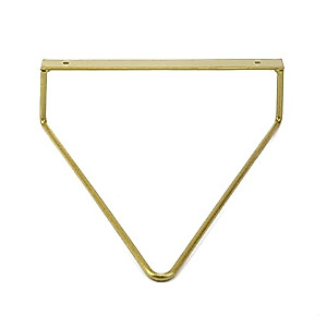 Crapyt Album Record Display Shelf Gold L7.09*D1.97*H8.46 2 pcs for Vinyl,Record,CD Modern Record Storage Holder Shelf Wall Mount