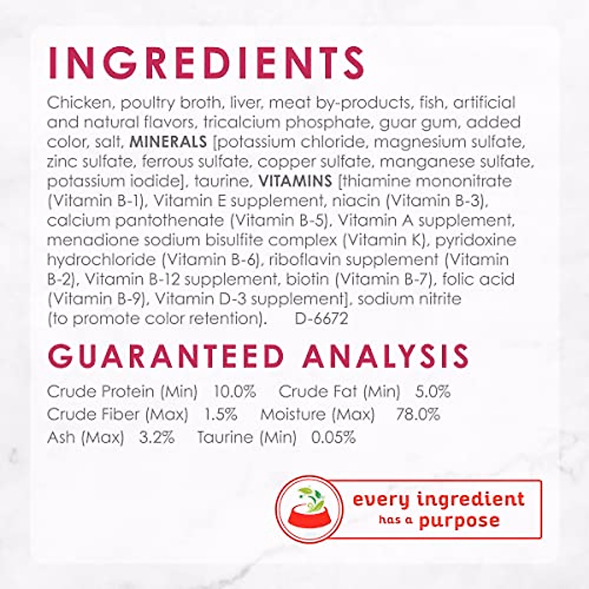 Purina Fancy Feast Grain Free Pate Wet Cat Food, Classic Pate Chicken Feast - (24) 3 oz. Pull-Top Cans