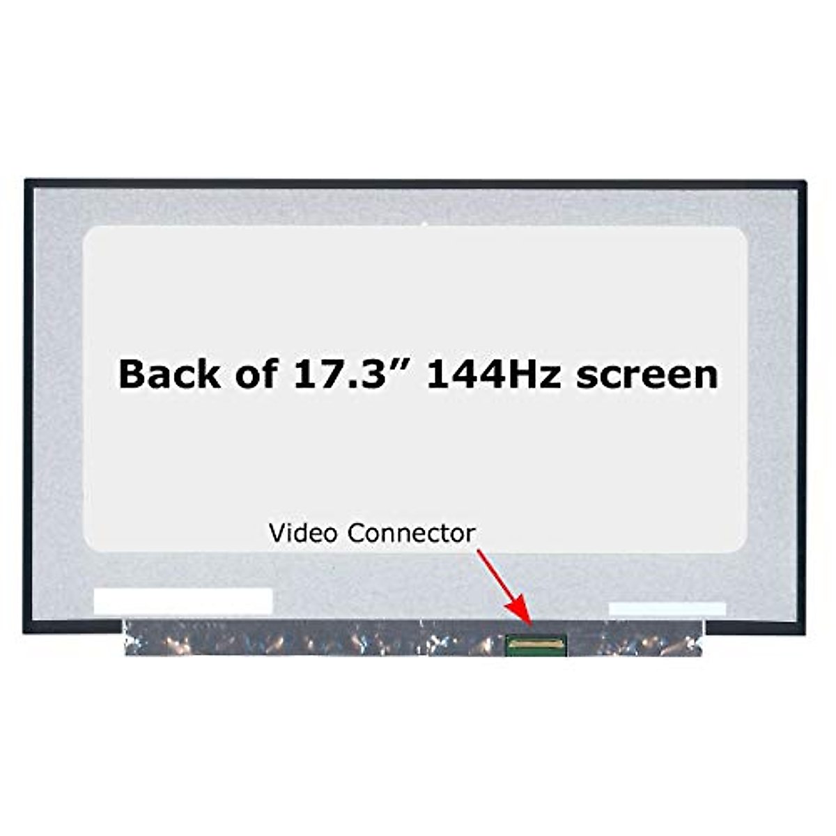 SCREENARAMA New Screen Replacement for MSI GF75 10SCXR, 144Hz, FHD 1920x1080, Matte, LCD LED Display with Tools