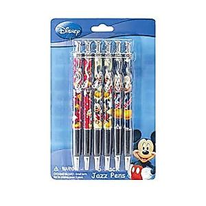 Disney Mickey Mouse 6 Pack Jazz Pen