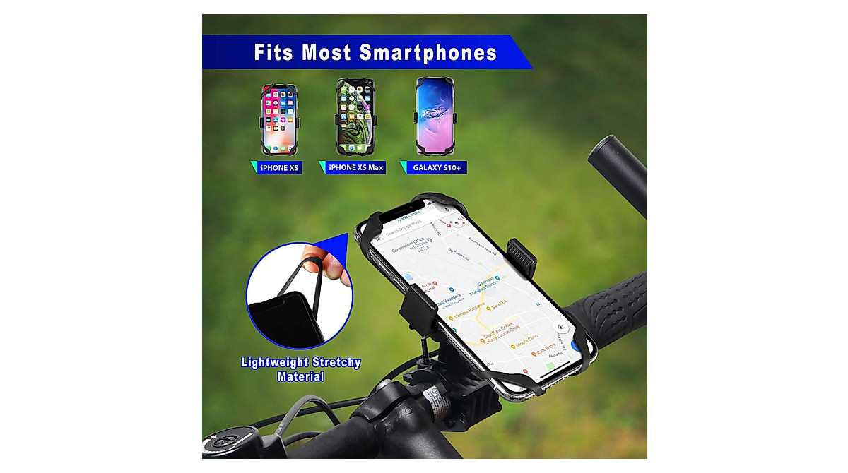 Secure Motorcycle Phone Mount Tether - 4 Pack for All Phones