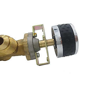 METER STAR Universal LPG Propane Fireplace Fire Pit Gas Control Cock Valve Kit with Thermocouple and Knob Switch, Replacement for Gas Grill,Heater,Fire Pit,Fireplace(3/8" Flare Inlet & Outlet)