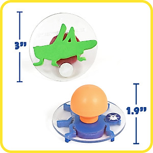 READY 2 LEARN Giant Stampers - Insects - Set 1 - Set of 6 - Easy to Hold Foam Stamps for Kids - Arts and Crafts Stamps for Displays, Posters, Signs and DIY Projects