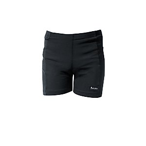 Aeroskin Polypropylene Swim Short in Solid Color with Side Pocket (Black, Medium)