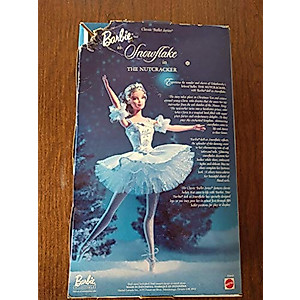 The Nutcracker BARBIE DOLL as SNOWFLAKE Classic BALLET Series COLLECTOR EDITION (1999)
