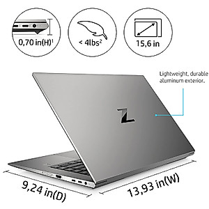 HP ZBook Studio G8 Mobile Workstation Business Laptop, 15.6" FHD 400nits, Intel Octa-Core i7-11800H, 16GB DDR4 RAM, 1TB PCIe SSD, NVIDIA T1200 4GB GDDR6, WiFi 6, BT 5.2, Backlit KB, FR, Windows 11 Pro