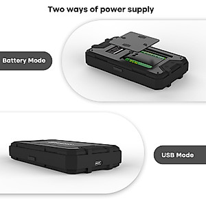 MAXUS Milligram Scale 50g/0.001g, Compact Mg Scale with 50g Calibration Weight, Black Powder Scale for Reloading, includes a Scoop, a Powder Pan, a USB Cable and Tweezers
