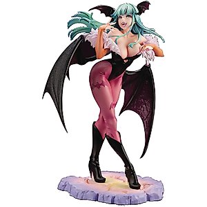 Kotobukiya Darkstalkers: Morrigan Bishoujo Statue,Multicolor
