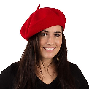 CoverYourHair Berets for Adults - French Beret - Artist Hat - Pack