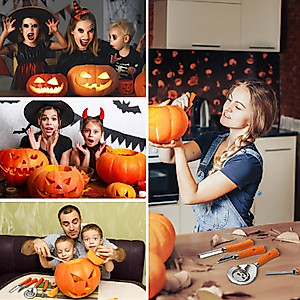 HuaQi Halloween Pumpkin Carving Kit: Halloween Decorations Pumpkin Carving Tools Pumpkin Carving Power Tools with Carrying Case for Kids Adults