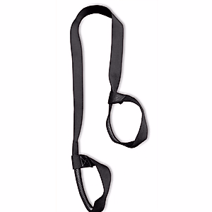 Clever Yoga Mat Strap Sling Adjustable Made With The Best, Durable Cotton – Comes With Our Special “Namaste” (Black)