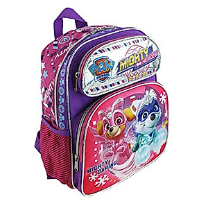 Paw Patrol - Mighty Pups 12" Deluxe Toddler Size Backpack - Super Hero Puppies - A18999