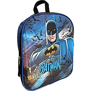 Batman 11" Mini Backpack (Black-Blue)