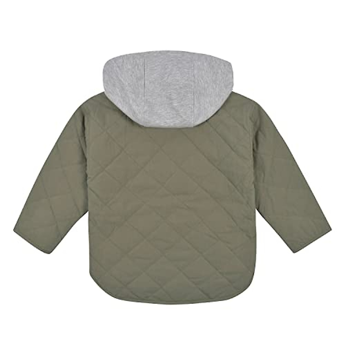 GerberBaby BoysToddler Hooded Quilted JacketGreen18 Months