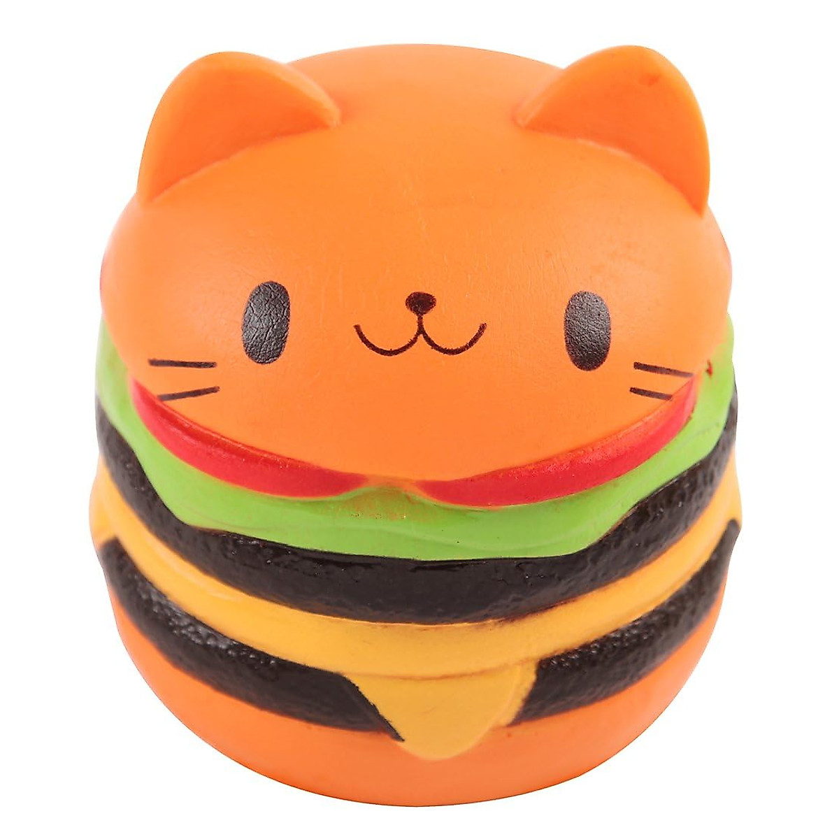 Anboor 4.5" Squishies Jumbo Slow Rising Kawaii Squishie Cat Hamburger Bread Toy