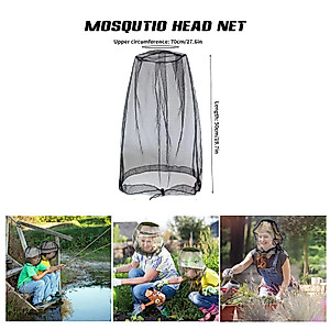 Fancylovesotio Mosquito Netting for Bed with Mosquito Head Net Mesh, Travel Portable Folding Bed Net Tend with Bottom for Twin and King Size Home Outdoor Brown，1.0M