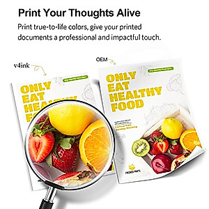 v4ink 206A (with Chip) Remanufactured Toner Cartridge Replacement for HP 206A W2110A for use in Color MFP M283fdw Pro M255dw M283cdw M283fdn M255nw M282nw M282 M255 M283 Series (KCMY, 4 Pack)