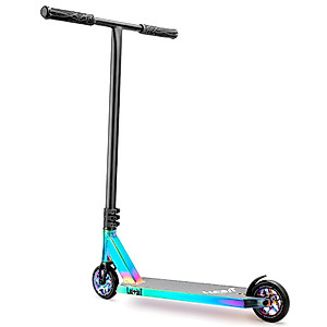LMT01-V2 Professional Scooter-Trick Scooter-Intermediate Professional Stunt Scooter Suitable - Children, Teenagers Adults 8 Years Old Above-Durable (Black Color)