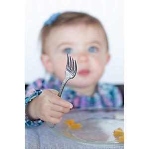 Kleynimals Arctic Friends Baby Flatware - Made in USA