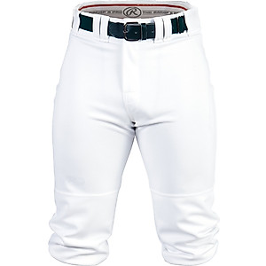 Rawlings | Boy's Fitted Baseball Pants | White | X-Large