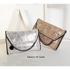 Beatfull Designer Chain Shoulder Purse for Women Soft Leather Quilted Clucth Fashion Message Crossbody bag