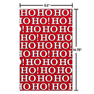 American Greetings Red and White Striped Gift Boxes for Christmas and All Holidays (10 Boxes, 6 Shirt Boxes, 4 Robe Boxes)