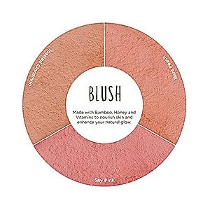 Burt's Bees 100% Natural Blush with Vitamin E, Bare Peach, 0.19 oz