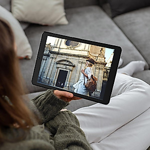 Paxodo Android 10 Quad Core Tablet 9-inch 2GB RAM 32GB ROM IPS HD Touchscreen and Dual Speakers Dual Camera 4000mAh Fast Charge Charging (Silver)