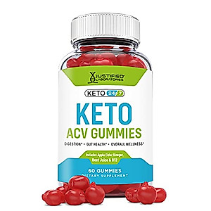Keto 24/7 ACV Gummies 1000MG with Pomegranate Juice Beet Root B12 60 Gummys