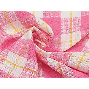 Mia'sDream Cotton Rags Terry Dish Cloths Dish Rags for Cleaning, Absorbent Cleaning Rags Lint Free Cleaning Cloths Pack of 8, 13inch x 13inch Multi Colors