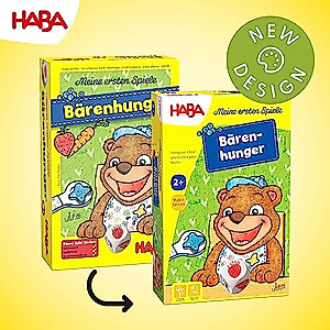 HABA My Very First Games - Hungry as a Bear - A Memory & Dexterity Game for Ages 2 and Up
