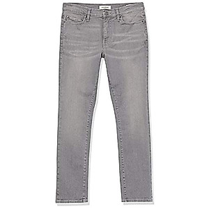 Amazon Essentials Men's Skinny-Fit Comfort Stretch Jean (Previously Goodthreads), Grey, 32W x 30L