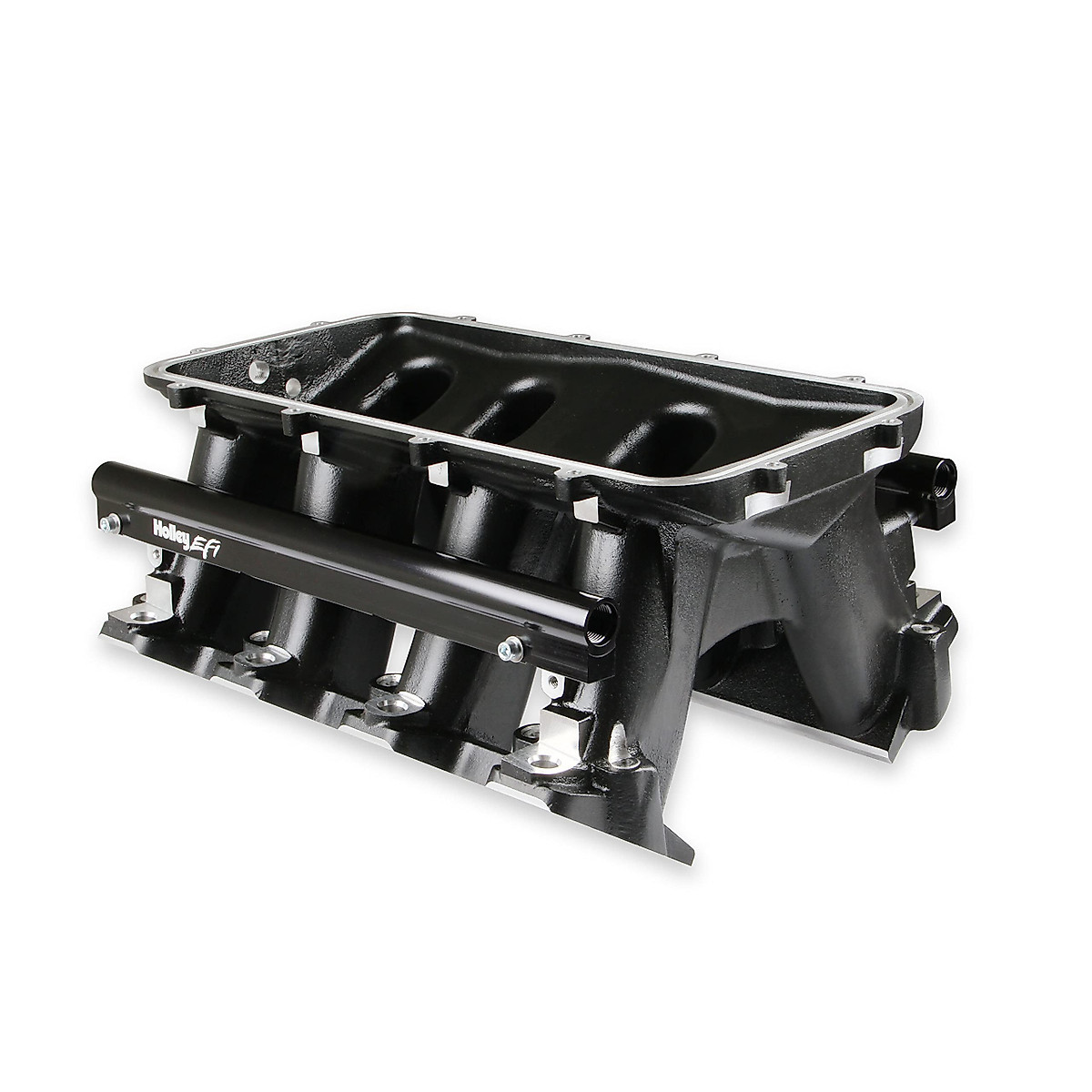 Holley EFI 300-123BK LS Hi-Ram EFI Manifold - Black GM LS1/LS2/LS6