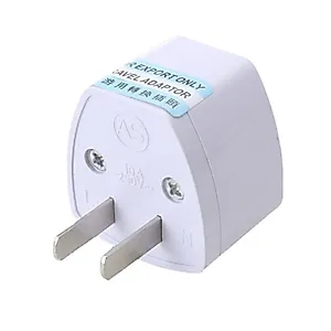 ANRANK 2 Pack UAE25010AK High Performance Universal UK/EU/AU to US Adapter Travel Power Plug Adapter Converters