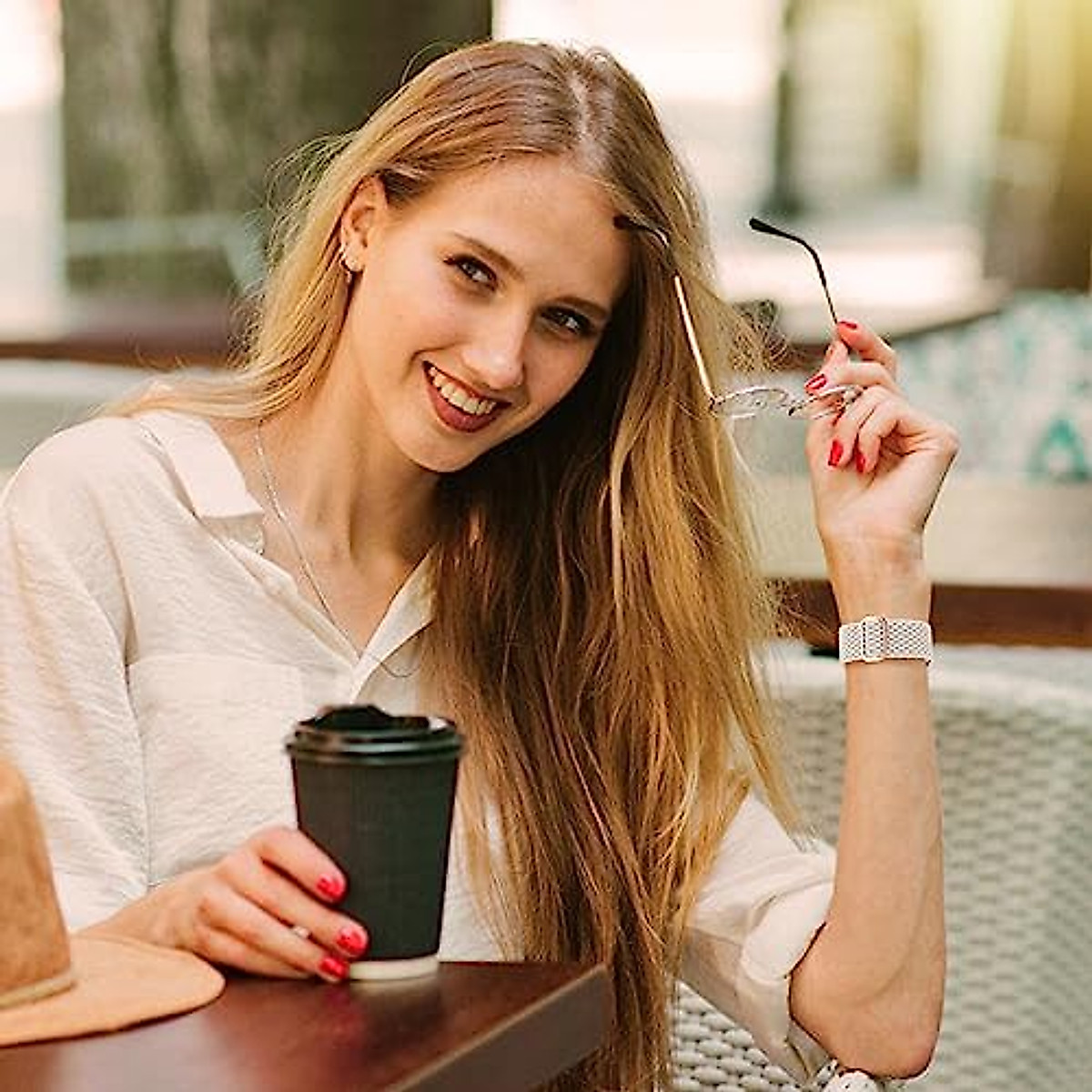 Braided Solo Loop Compatible with Apple Watch Band 38mm 40mm 41mm Women Men, Adjustable Stretchy Bands Elastic Sport Wristbands for iWatch Series 9 8 7 6 5 4 3 2 1 SE