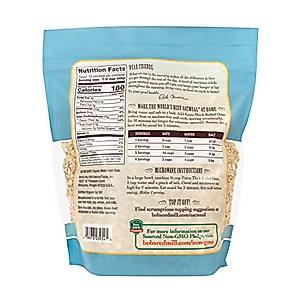 Bob's Red Mill Organic Extra Thick Rolled Oats, 32 oz, Pack of 1